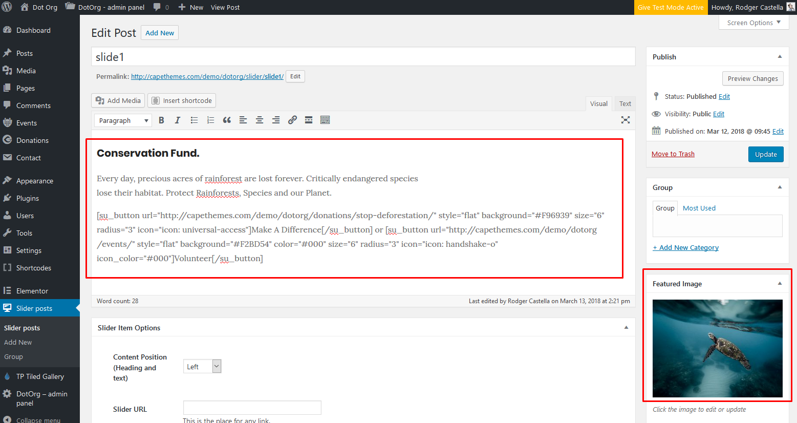 DotOrg - Documentation