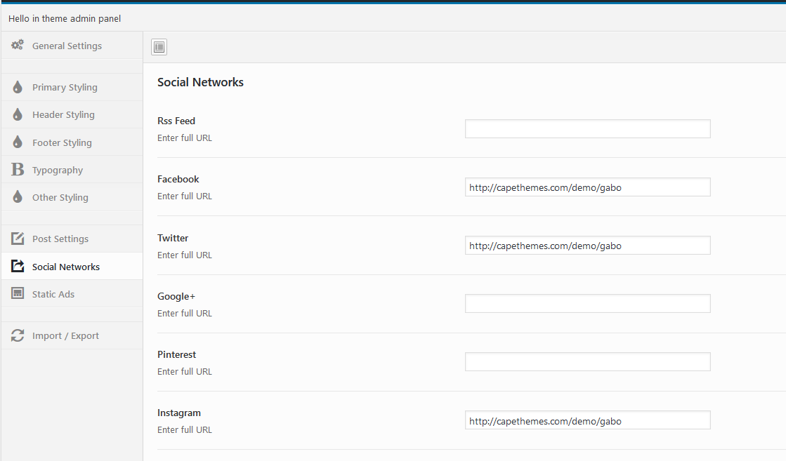 Gabo - Documentation