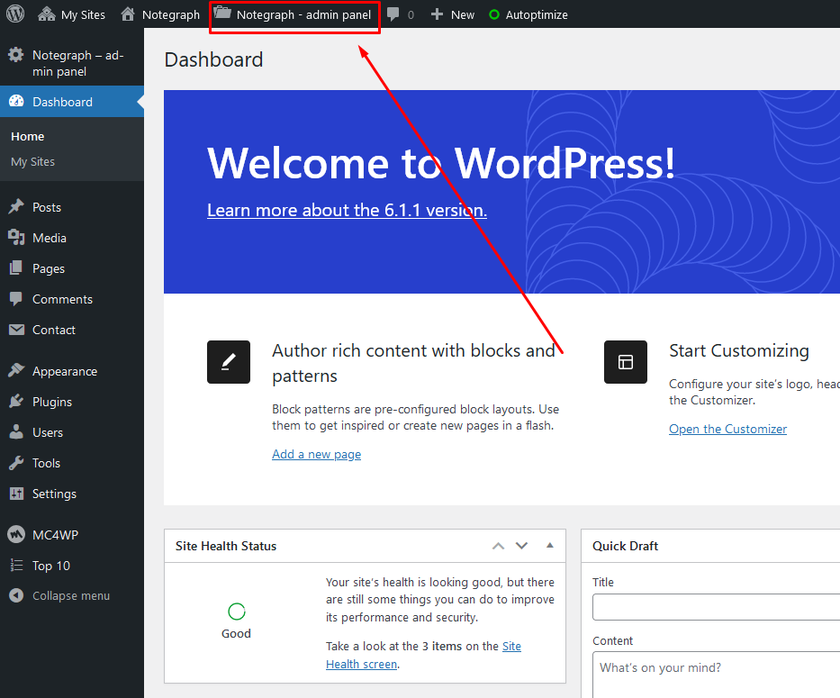 Notegraph - Documentation