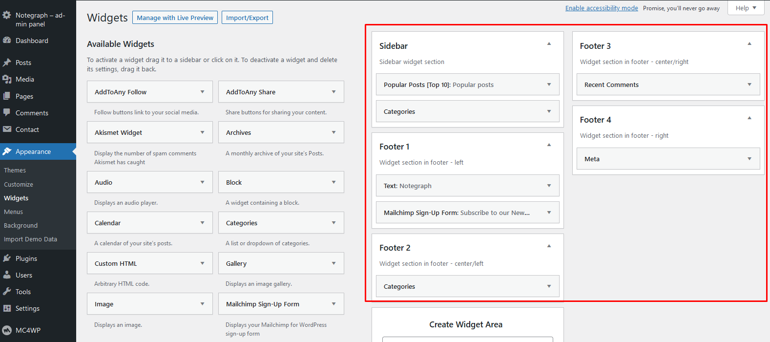 Notegraph - Documentation
