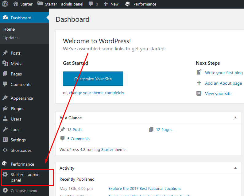 Starter - Documentation